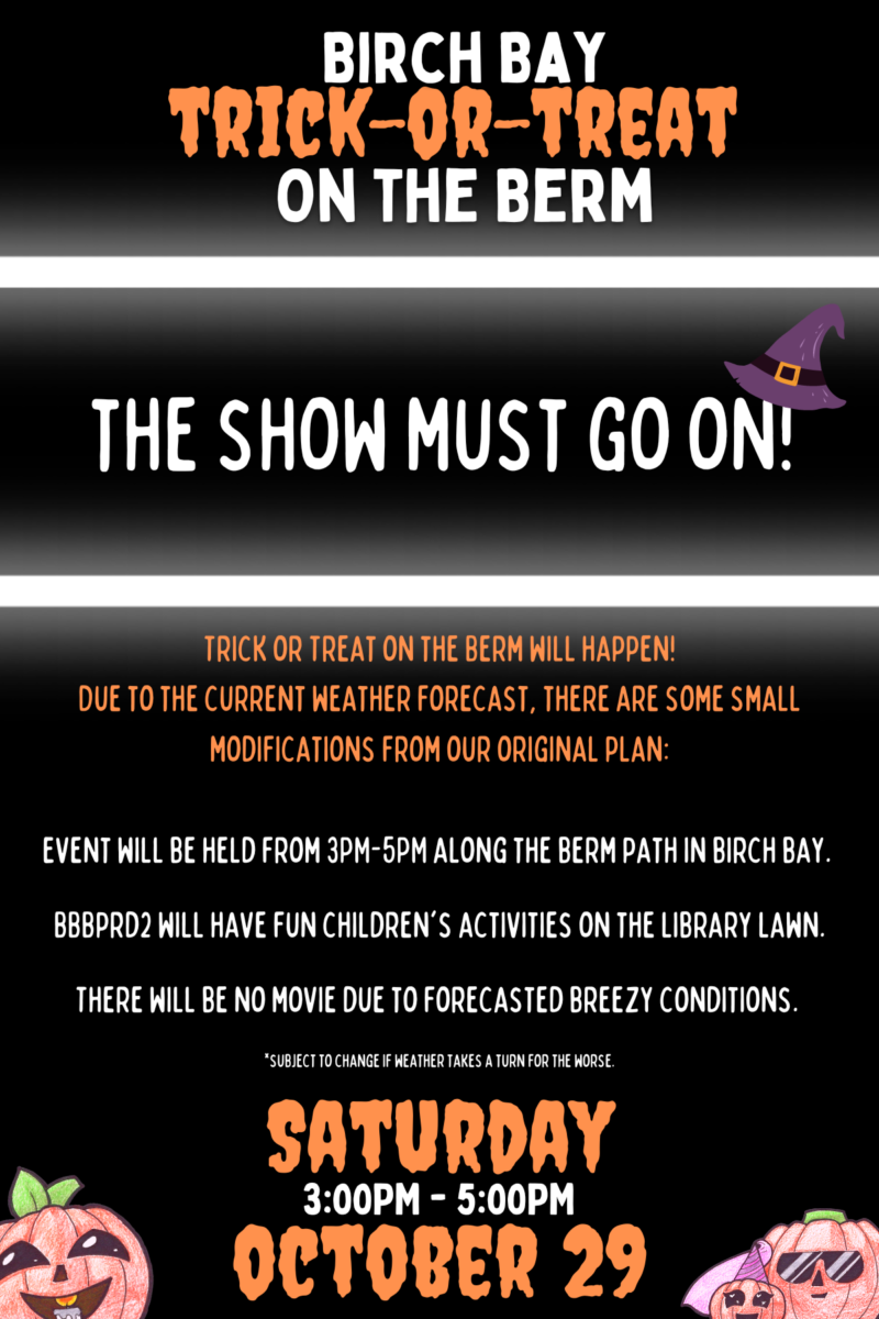 Trick-or-Treat Changes due to Weather. | Visit Birch Bay